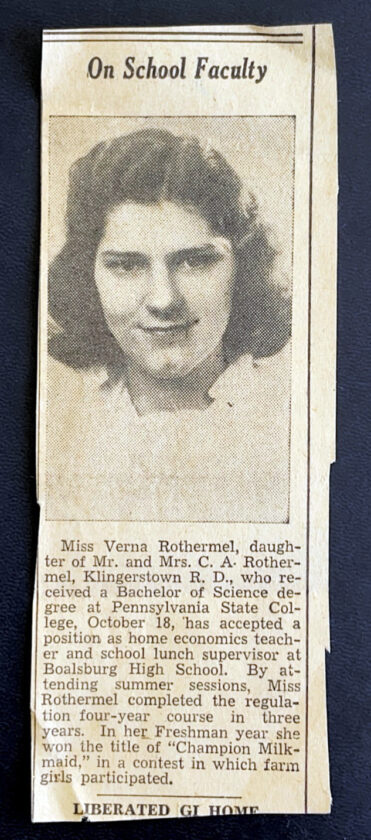 Still a Nittany Lion: Alumna, Verna Dotterer, 99, reflects on life at ...